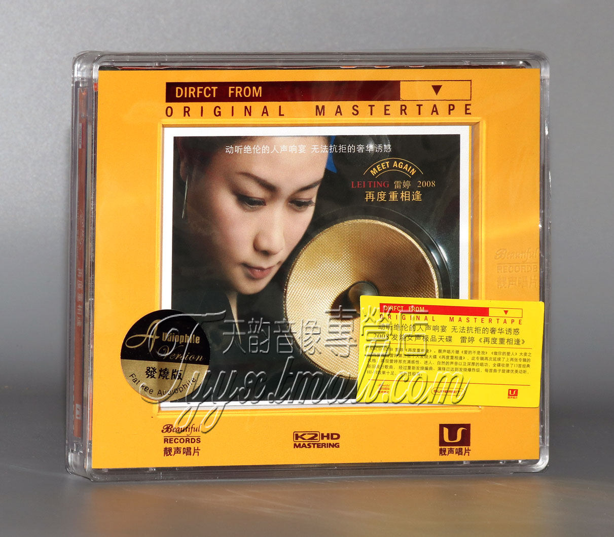 1CD 雷婷专辑 再度重相逢K2HD 靓声唱片 正版 - 易购街