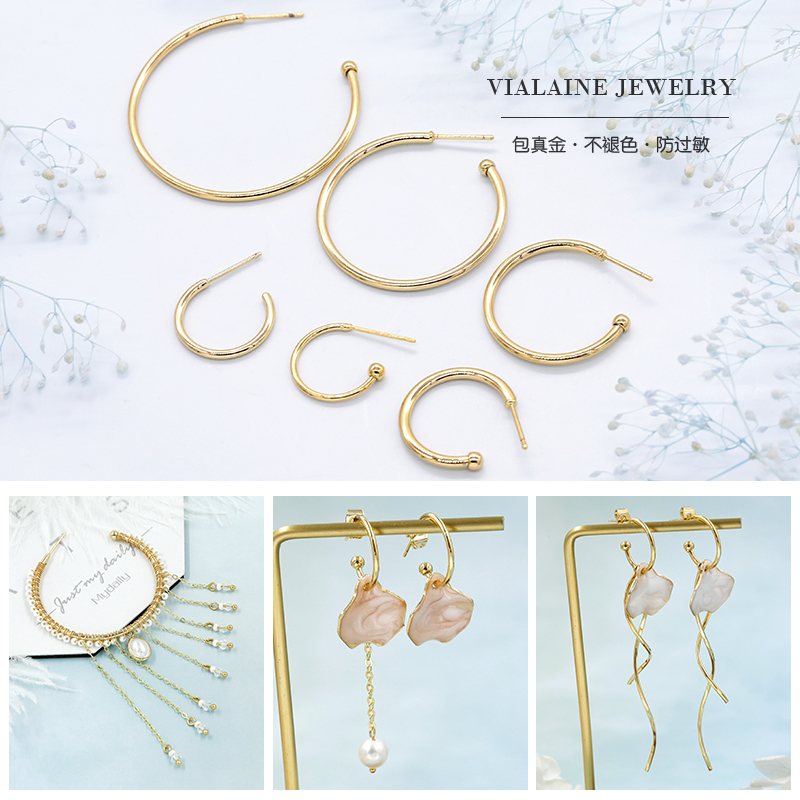 自己做耳环,动手做,dly_大山谷图库