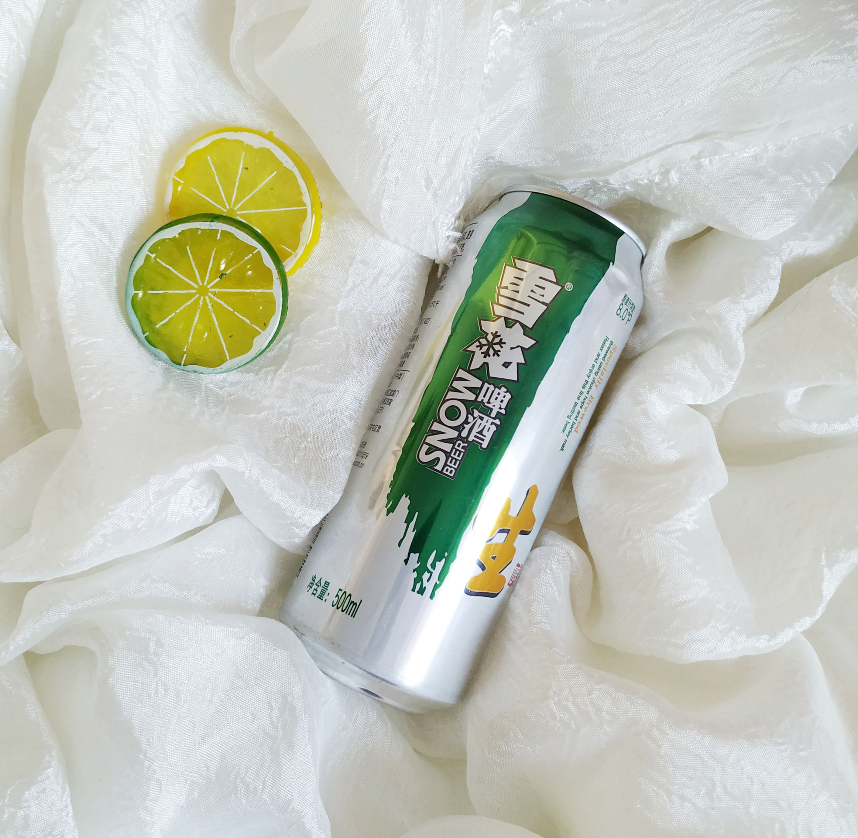 雪花原汁麦听装,罐装,500ml_大山谷图库