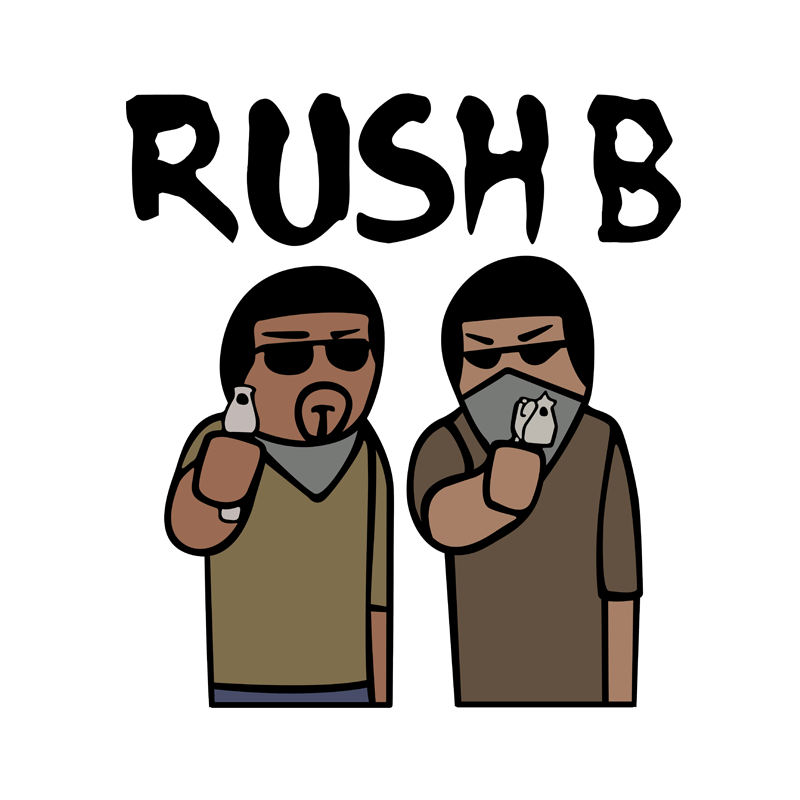 rushb头像五黑-千图网