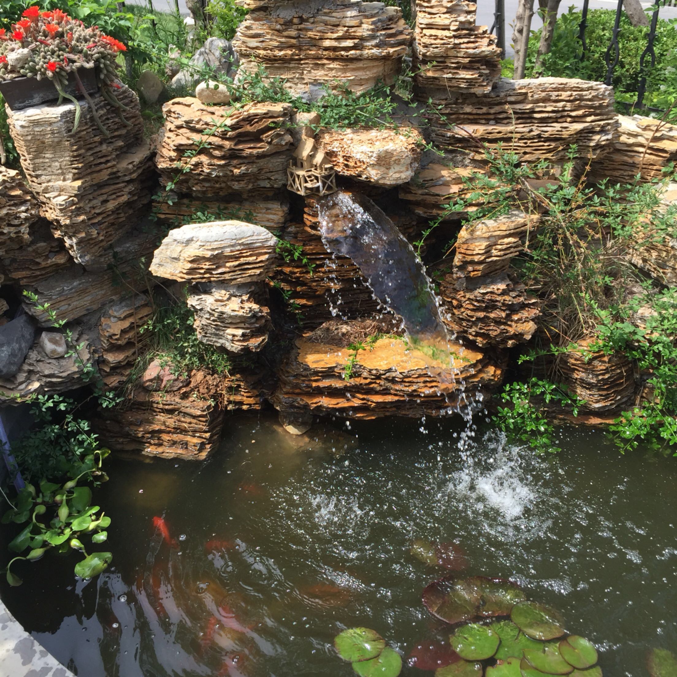 Купить Сопло для фонтана Солнечный водяной насос фонтан скала водопад ...