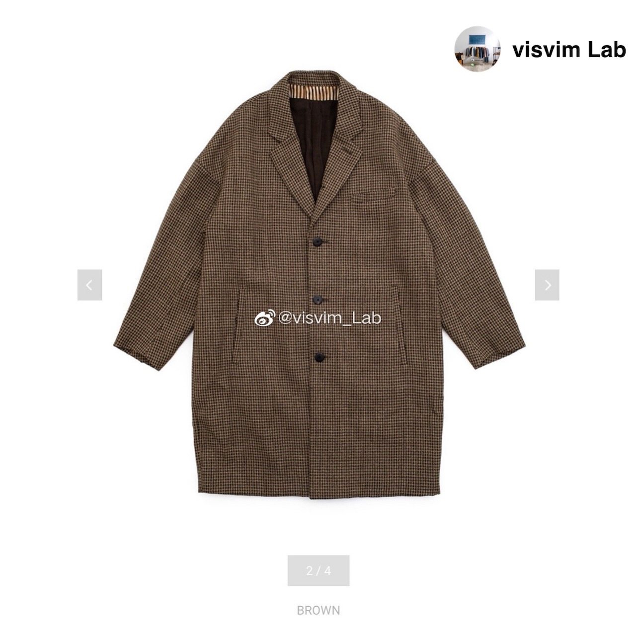 47％割引ブラウン系,L2021年新作入荷 visvim 21fw HAMMONS COAT (TWEED) テーラードジャケット ジャケット/アウターブラウン系L-OTA.ON.ARENA ...