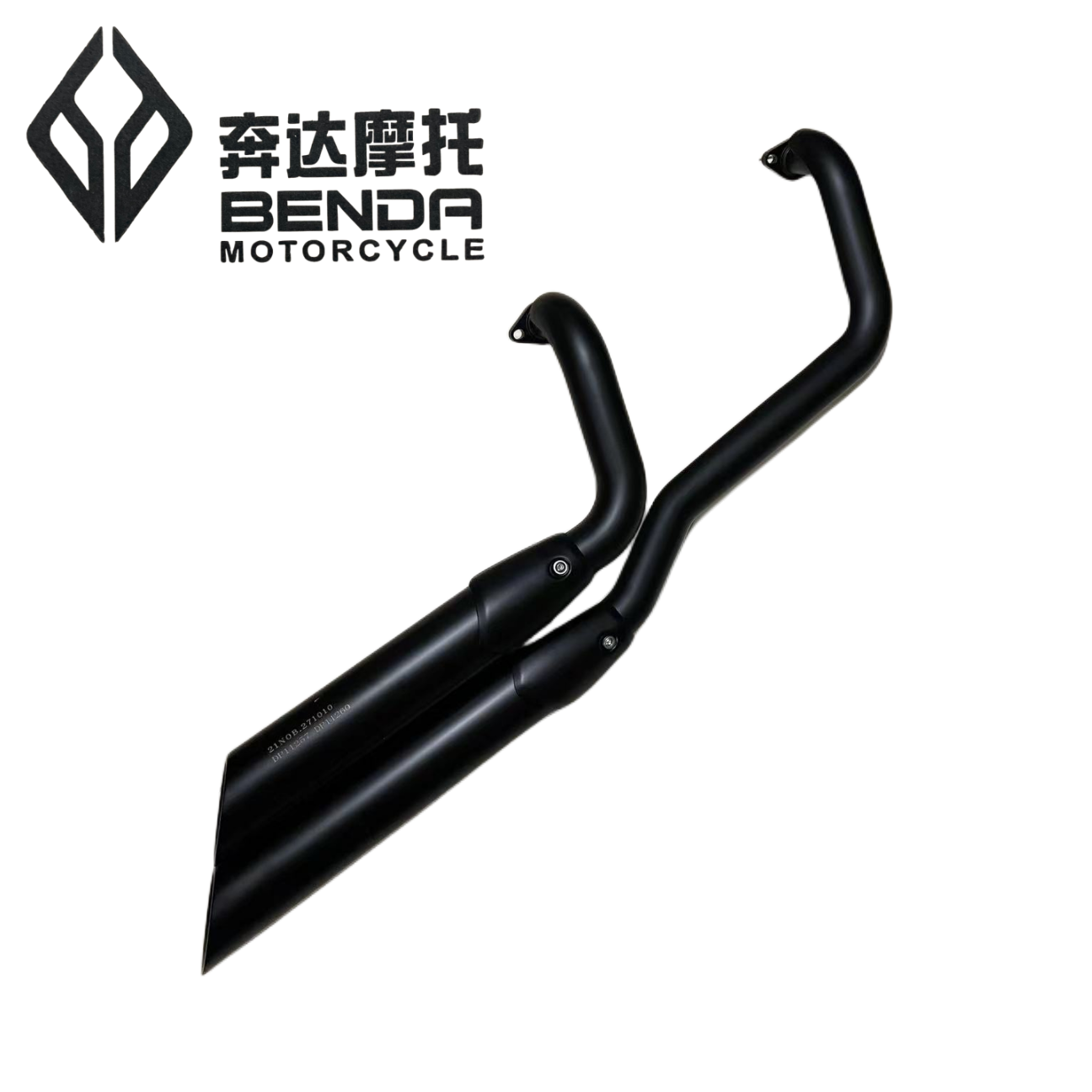 Penda Jinjira TCS version of the original exhaust muffler assembly BD300-15 exhaust device ...