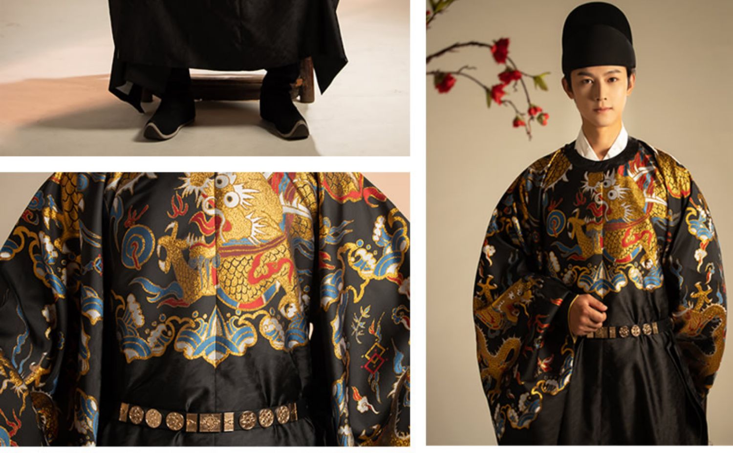 明代蟒服明朝蟒服明代服饰大山谷图库