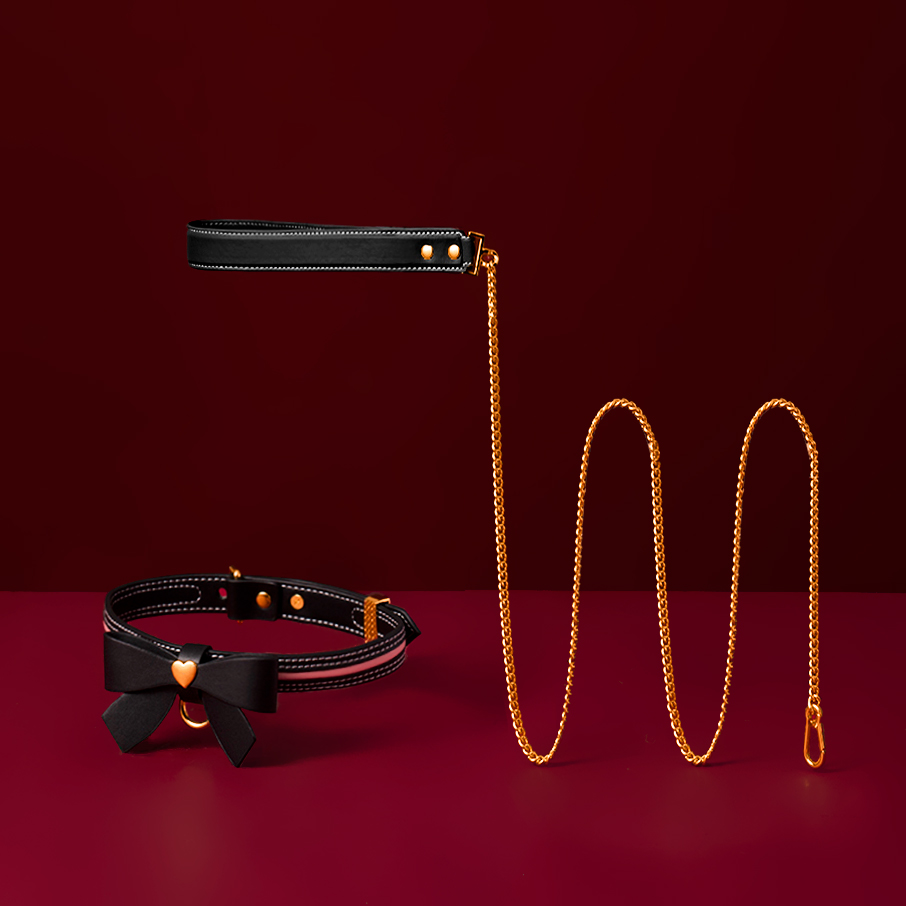 项圈sm调教k9狗奴牵引绳捆绑束缚母狗情趣男女奴用品_虎窝淘