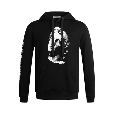 新款秋冬修身雕像套头长袖卫衣