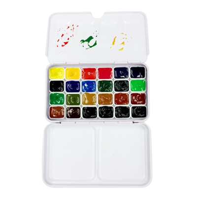 ds水彩颜料分装珠光官配美术专用