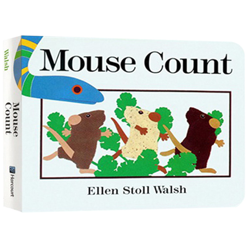 英文原版绘本 Mouse Count老鼠数数吴敏兰书单推荐绘本123少儿儿童启蒙绘本纸板书_虎窝淘