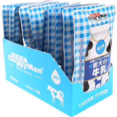 日本多格漫狗狗牛乳成犬用补钙