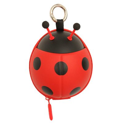 supercute瓢虫防水钥匙零钱包