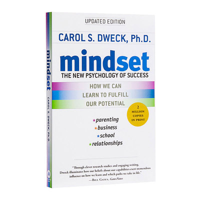 mindset终身成长英文原版书