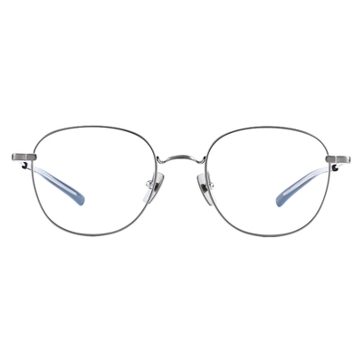 可配近视韩版学院风圆框明星同款