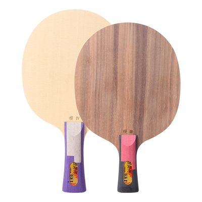 世奥得前世界冠军王茵怪乒乓球拍