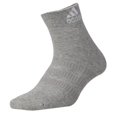 阿迪达斯CUSH ANK男女一双装毛巾底运动短袜DZ9366 DZ9367 DZ9368