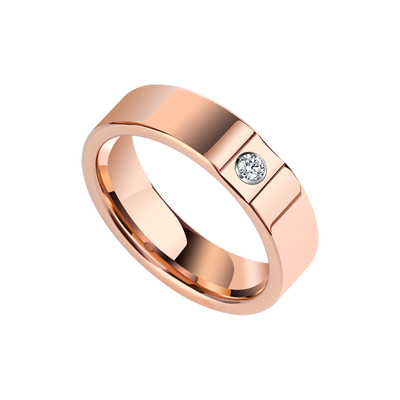 飒雅轻奢小众高级简约单身戒指