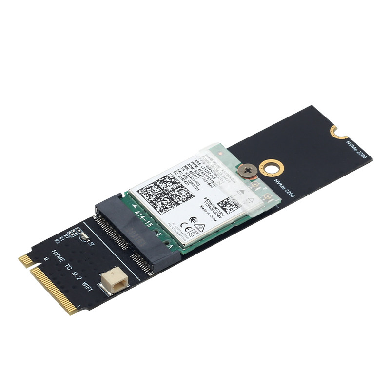 【顺丰包邮】笔记本WiFi6网卡英特尔AX210/AX200NGW无线网卡M.2 NGFF转M.2 SSD转接板台式机电脑wifi接收器_虎窝淘