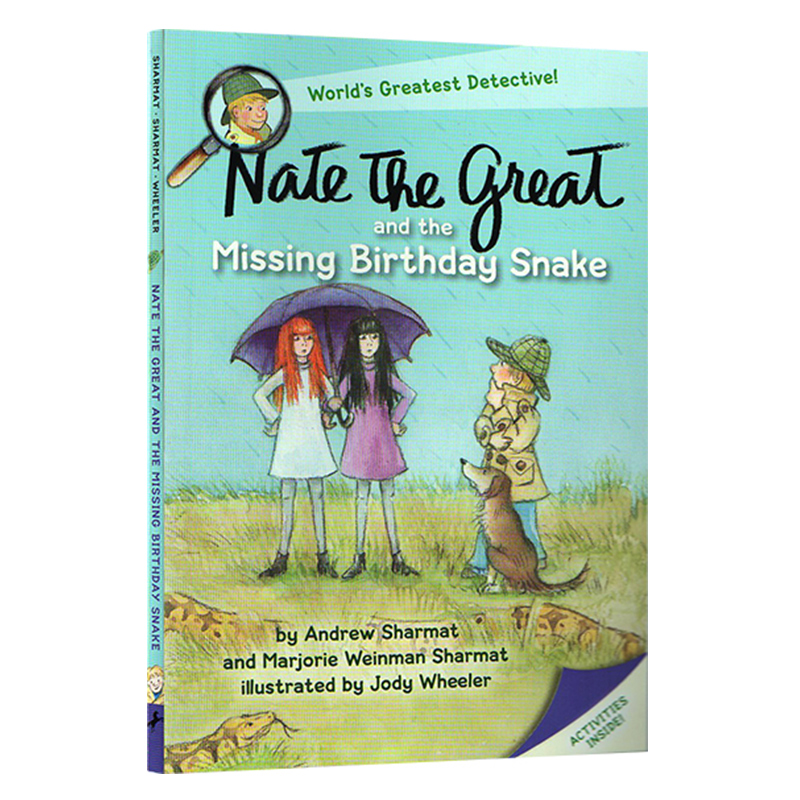 28了不起的小侦探内特英文原版 Nate the Great and the Missing Birthday Snake儿童桥梁书初级章节 ...