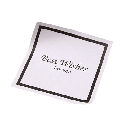 正方形烘焙贴纸不干胶标签