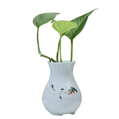 现代简约桌面客厅插花陶瓷干花