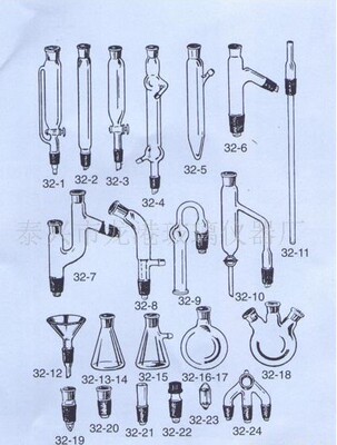 【现货包邮】H32型少量半微量有机制备仪 生产玻璃仪器