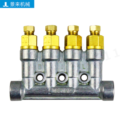 注塑机稀油油脂三浪分配器锂基脂油排T8626ZT8627ZT8628ZT8624Z