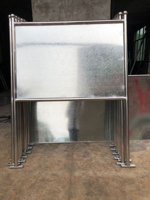 定制不锈钢花草牌村级避灾安置点指示牌广告牌宣传栏户外立牌架子