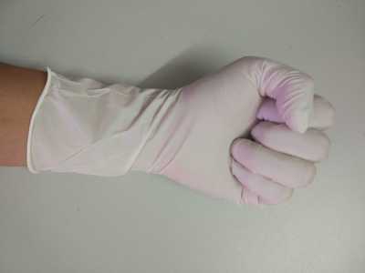 Cleanroom Nitrile Gloves 一次性加长12寸T60防静电净化丁腈手套