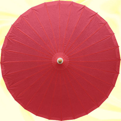 泸州新款手动古典油纸伞晴雨两用伞结婚道具COS伞装饰吊顶伞红色