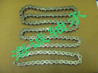 上海产不锈钢e304工业链条/SS06B-1/3分不锈钢链条/精密滚子链