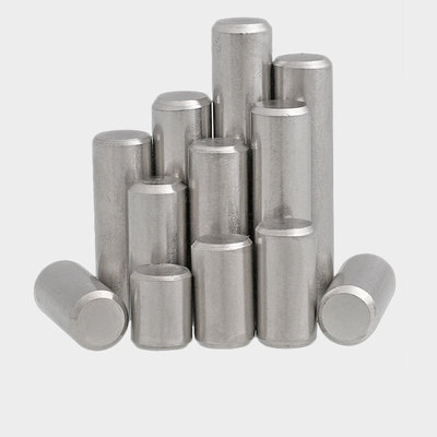 M3M4M5 304不锈钢圆柱销GB119定位销固定销销钉*6x8x10x15x16x100