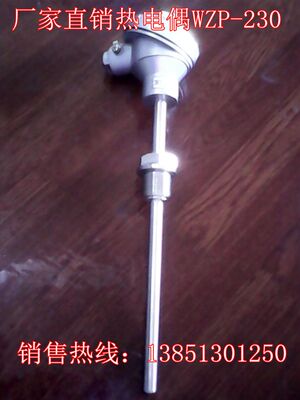 一体化温度传感器/WZP-230带温度变送器 装配式热电偶 4-20MA输出
