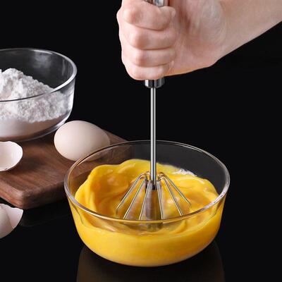 stainless steel egg beater manual egg white whisk mixer tool