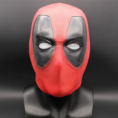 Marvel Superhero Deadpool 2 Full Head Latex Mask Halloween C