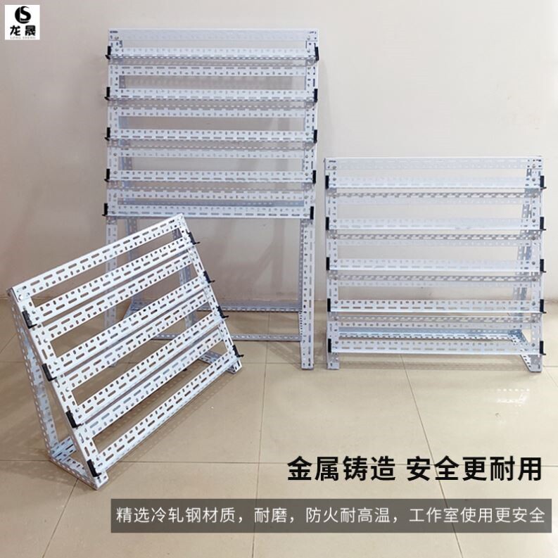 机房桌面挂机系统展示手机座工作台批量多层手机支架120排位
