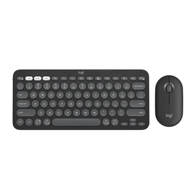 罗技无线键鼠套装Pebble2Combo