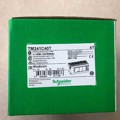 议价施耐德温度控制模块TM241C40T全新原装 现货质保一年