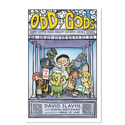 【现货】奇怪的神英文儿童分阶阅读进口原版书Odd Gods Slavin著Harpercollins出版