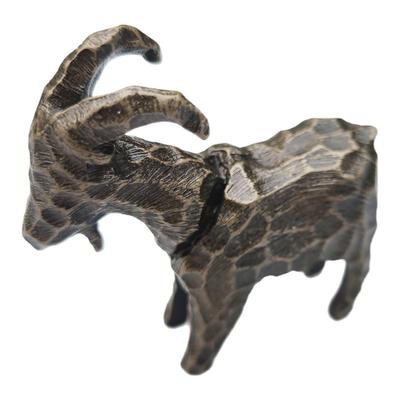 生化危机8村庄 游戏周边收集物 僻伢山羊摆件周边 纯金属仿旧