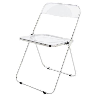 意大利网红折叠透明椅子凳子正版
