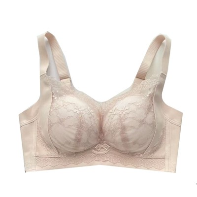 无侧骨聚拢无钢圈上薄下厚杯内衣