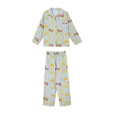 馨帮帮Homedress小狗条纹家居服