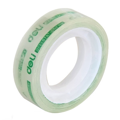 得力办公日常粘性好实用文具胶带