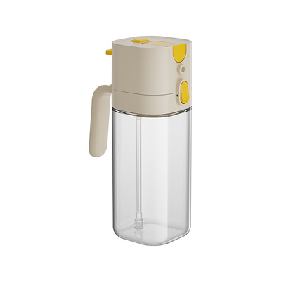 物鸣喷倒两用玻璃油壶免拧盖续油