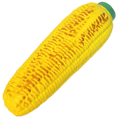 Popping仿真玉米乳胶狗玩具发声