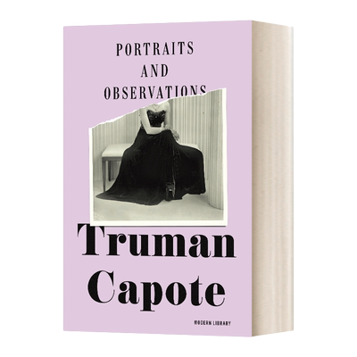 英文原版 精装 Portraits and Observations 肖像与观察 企鹅兰登现代图书馆系列 Truman Capote 精装 英文版 进口英语原版书籍