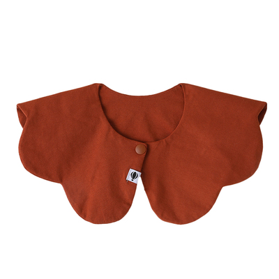 婴儿口水巾花瓣围嘴防水防吐奶