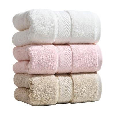 LOFTEX/亚光纯棉长绒全棉毛巾高级加厚加大洗脸家用酒店面巾3条装