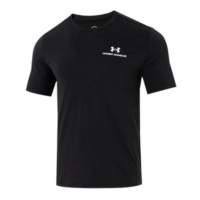 安德玛官方短袖T恤男士速干衣夏季跑步运动服健身训练半袖1383700