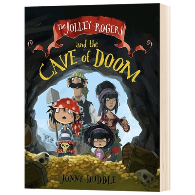 华研原版 乔莉罗杰斯与末日之洞 英文原版小说 The JolleyRogers and the Cave of Doom 英文版进口儿童英语课外阅读书籍