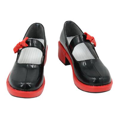 VOCALOID 初音未来cos鞋 童话系列 小红帽Ver动漫Cosplay女靴定制